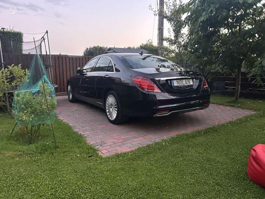 Melns Mercedes-Benz S 350 2017 Viļņa, ar dzinēja tilpumu 2.99 L un nobraukumu 128 tūkst. km par 27000 €, foto 25 vietnē AUTOMOTO.COM.LV