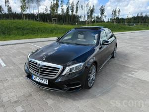 Черный Мерседес С 350 2017 в Валмиера, объемом двигателя 3.00 л и пробегом 179 тыс. км за 32200 €, фото  на AUTOMOTO.COM.LV