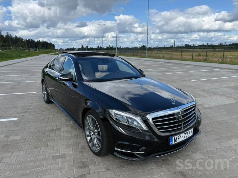 Черный Мерседес С 350 2017 в Валмиера, объемом двигателя 3.00 л и пробегом 179 тыс. км за 32200 €, фото 3 на AUTOMOTO.COM.LV
