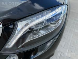 Черный Мерседес С 350 2017 в Валмиера, объемом двигателя 3.00 л и пробегом 179 тыс. км за 32200 €, фото 10 на AUTOMOTO.COM.LV