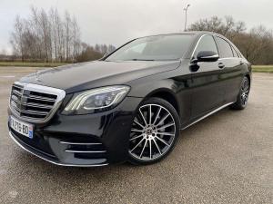 Melns Mercedes-Benz S 350 2018 Tauragė, ar dzinēja tilpumu 2.93 L un nobraukumu 188 tūkst. km par 37800 €, foto  vietnē AUTOMOTO.COM.LV