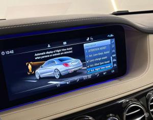 Melns Mercedes-Benz S 350 2018 Marijampole, ar dzinēja tilpumu 2.93 L un nobraukumu 238 tūkst. km par 36999 €, foto 17 vietnē AUTOMOTO.COM.LV
