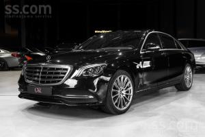 Melns Mercedes-Benz S 350 2018 Rīga, ar dzinēja tilpumu 3.00 L un nobraukumu 270 tūkst. km par 33000 €, foto  vietnē AUTOMOTO.COM.LV
