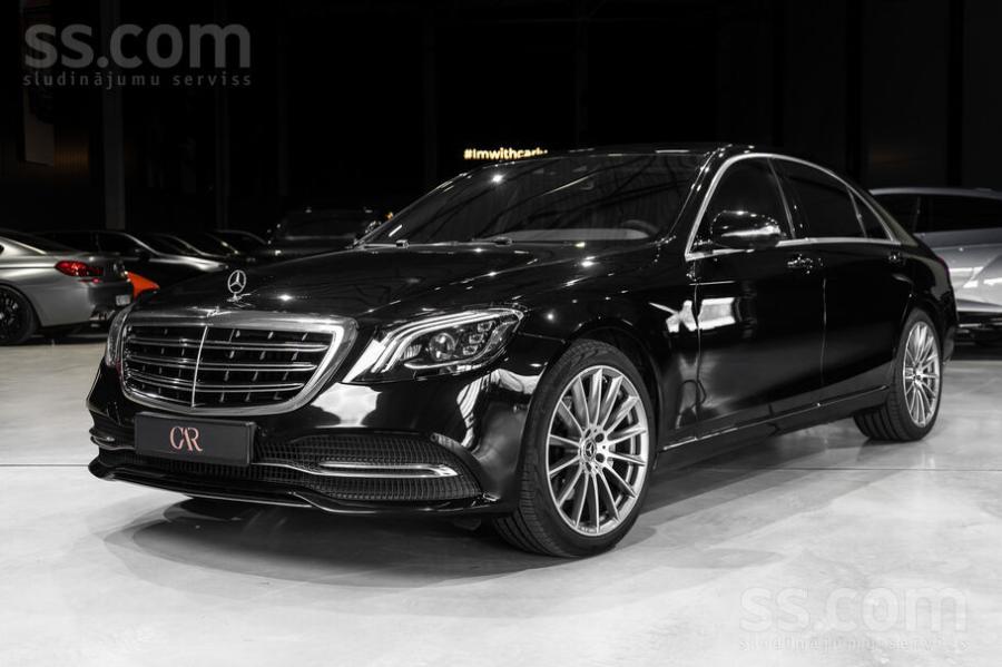 Melns Mercedes-Benz S 350 2018 Rīga, ar dzinēja tilpumu 3.00 L un nobraukumu 270 tūkst. km par 33000 €, foto 1 vietnē AUTOMOTO.COM.LV