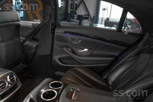 Melns Mercedes-Benz S 350 2018 Rīga, ar dzinēja tilpumu 3.00 L un nobraukumu 270 tūkst. km par 33000 €, foto 12 vietnē AUTOMOTO.COM.LV
