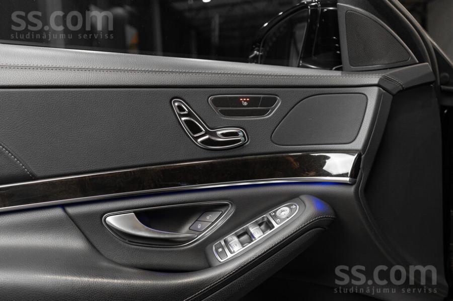 Melns Mercedes-Benz S 350 2018 Rīga, ar dzinēja tilpumu 3.00 L un nobraukumu 270 tūkst. km par 33000 €, foto 13 vietnē AUTOMOTO.COM.LV