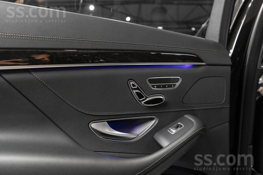 Melns Mercedes-Benz S 350 2018 Rīga, ar dzinēja tilpumu 3.00 L un nobraukumu 270 tūkst. km par 33000 €, foto 30 vietnē AUTOMOTO.COM.LV