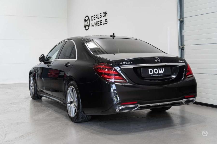 Melns Mercedes-Benz S 350 2018 Viļņa, ar dzinēja tilpumu 2.93 L un nobraukumu 147 tūkst. km par 34900 €, foto 7 vietnē AUTOMOTO.COM.LV