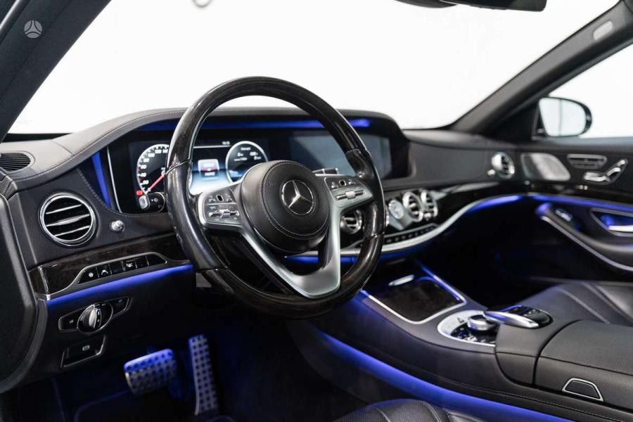 Melns Mercedes-Benz S 350 2018 Viļņa, ar dzinēja tilpumu 2.93 L un nobraukumu 147 tūkst. km par 34900 €, foto 15 vietnē AUTOMOTO.COM.LV