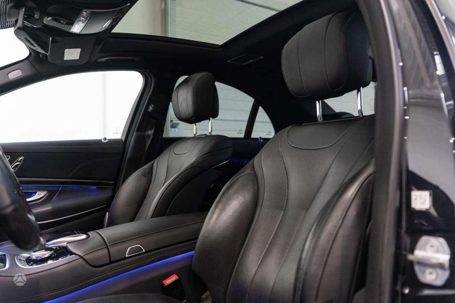 Melns Mercedes-Benz S 350 2018 Viļņa, ar dzinēja tilpumu 2.93 L un nobraukumu 147 tūkst. km par 34900 €, foto 17 vietnē AUTOMOTO.COM.LV
