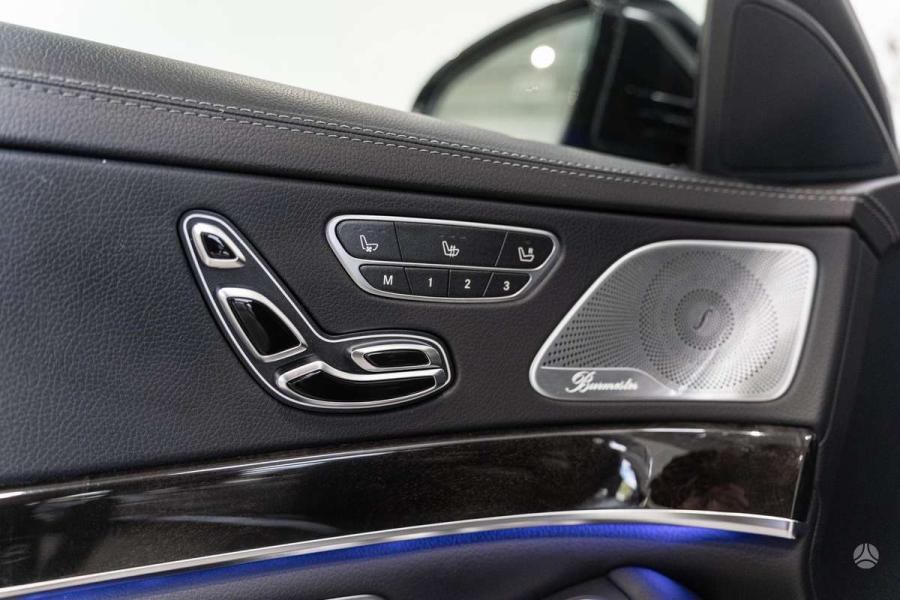 Melns Mercedes-Benz S 350 2018 Viļņa, ar dzinēja tilpumu 2.93 L un nobraukumu 147 tūkst. km par 34900 €, foto 18 vietnē AUTOMOTO.COM.LV