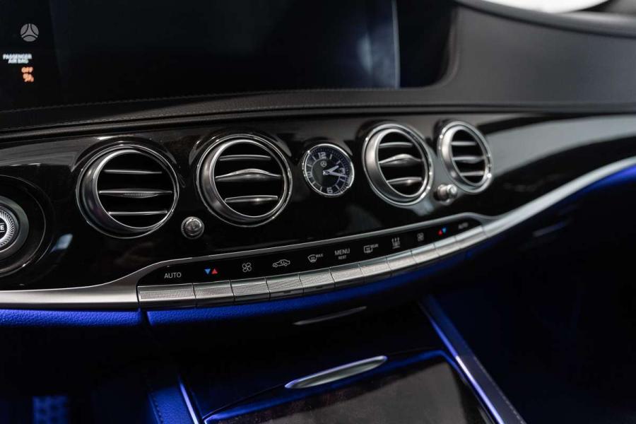 Melns Mercedes-Benz S 350 2018 Viļņa, ar dzinēja tilpumu 2.93 L un nobraukumu 147 tūkst. km par 34900 €, foto 32 vietnē AUTOMOTO.COM.LV