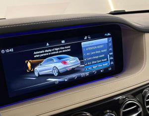 Melns Mercedes-Benz S 350 2018 Marijampole, ar dzinēja tilpumu 2.93 L un nobraukumu 238 tūkst. km par 34750 €, foto 4 vietnē AUTOMOTO.COM.LV
