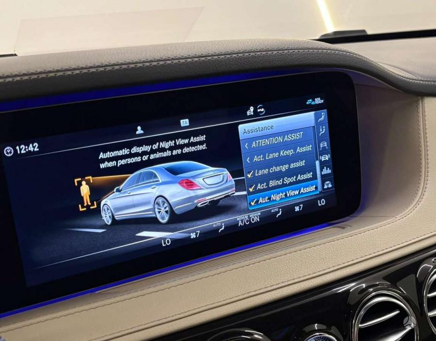 Melns Mercedes-Benz S 350 2018 Marijampole, ar dzinēja tilpumu 2.93 L un nobraukumu 238 tūkst. km par 34750 €, foto 4 vietnē AUTOMOTO.COM.LV
