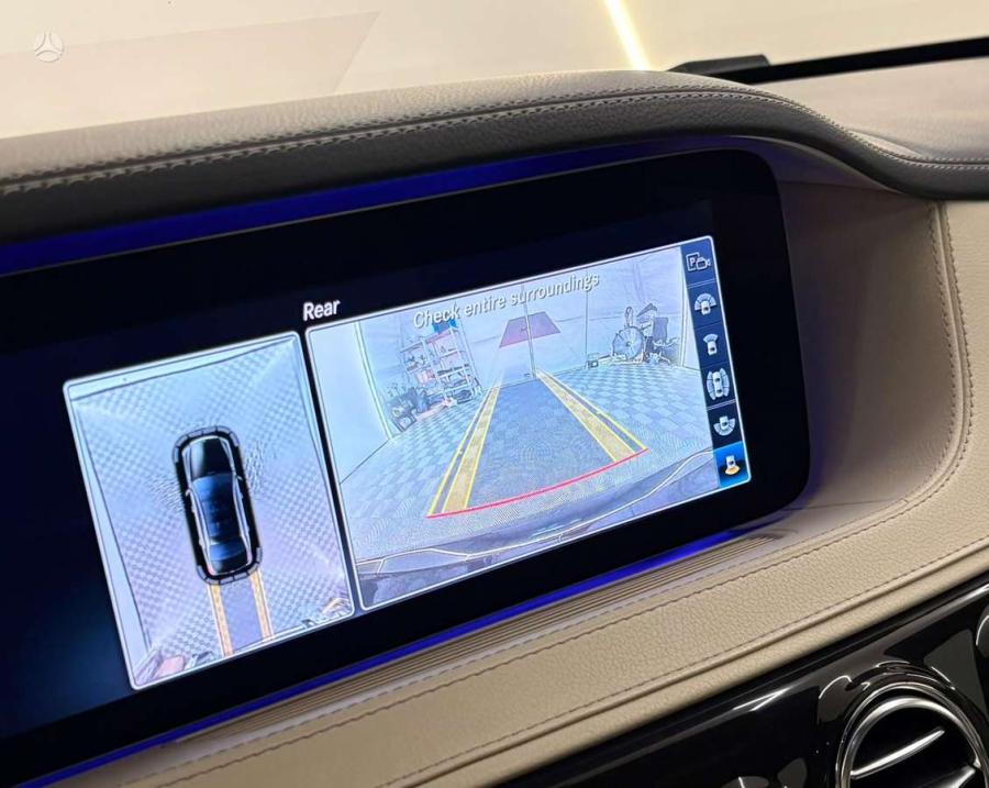 Melns Mercedes-Benz S 350 2018 Marijampole, ar dzinēja tilpumu 2.93 L un nobraukumu 238 tūkst. km par 34750 €, foto 5 vietnē AUTOMOTO.COM.LV