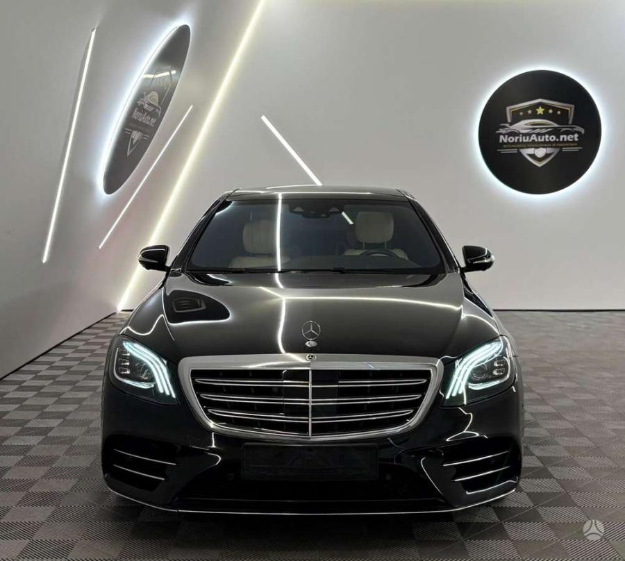 Melns Mercedes-Benz S 350 2018 Marijampole, ar dzinēja tilpumu 2.93 L un nobraukumu 238 tūkst. km par 34750 €, foto 6 vietnē AUTOMOTO.COM.LV