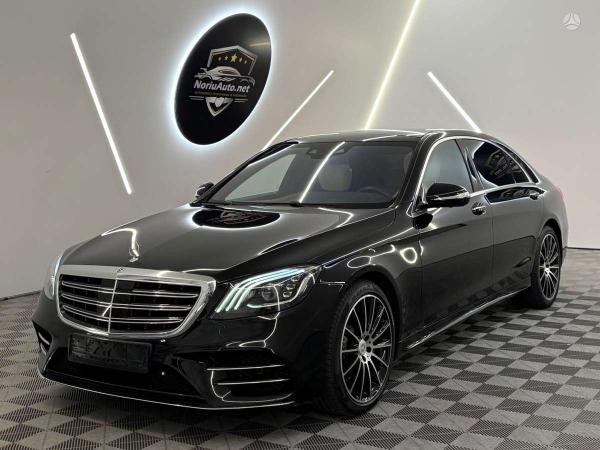 Melns Mercedes-Benz S 350 2018 Marijampole, ar dzinēja tilpumu 2.93 L un nobraukumu 238 tūkst. km par 34750 €, foto 7 vietnē AUTOMOTO.COM.LV