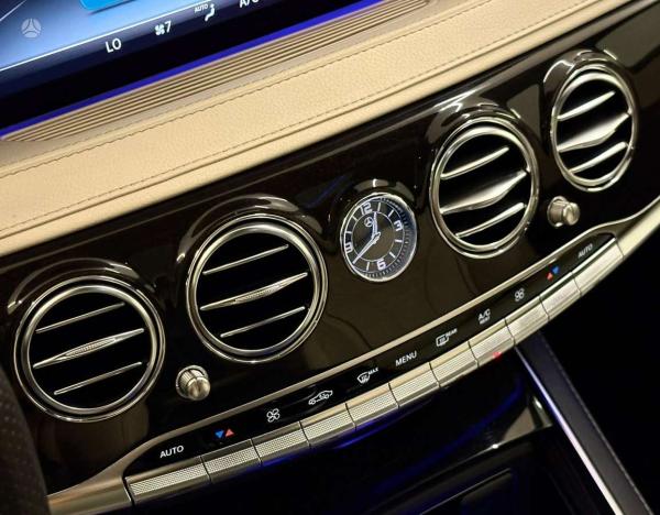 Melns Mercedes-Benz S 350 2018 Marijampole, ar dzinēja tilpumu 2.93 L un nobraukumu 238 tūkst. km par 34750 €, foto 9 vietnē AUTOMOTO.COM.LV