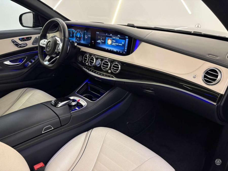 Melns Mercedes-Benz S 350 2018 Marijampole, ar dzinēja tilpumu 2.93 L un nobraukumu 238 tūkst. km par 34750 €, foto 19 vietnē AUTOMOTO.COM.LV