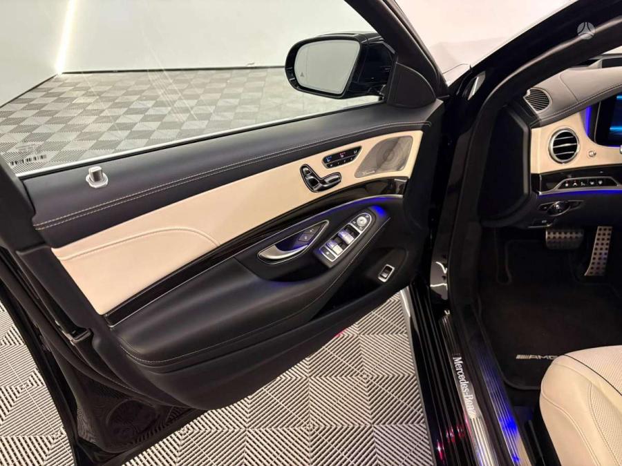 Melns Mercedes-Benz S 350 2018 Marijampole, ar dzinēja tilpumu 2.93 L un nobraukumu 238 tūkst. km par 34750 €, foto 33 vietnē AUTOMOTO.COM.LV