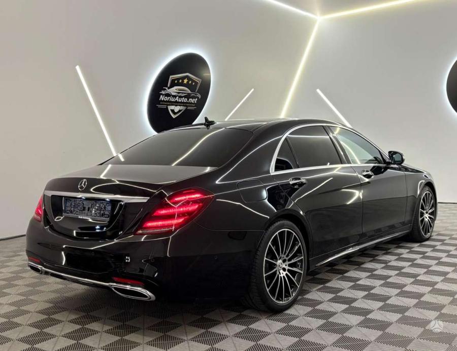 Melns Mercedes-Benz S 350 2018 Marijampole, ar dzinēja tilpumu 2.93 L un nobraukumu 238 tūkst. km par 34750 €, foto 40 vietnē AUTOMOTO.COM.LV