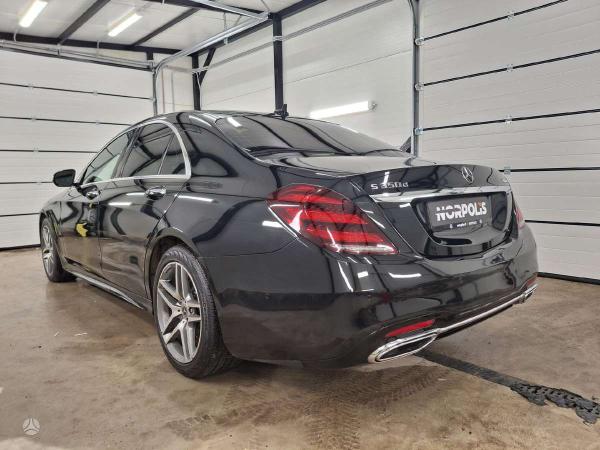 Black Mercedes-Benz S 350 2019 in Vilnius, with an engine capacity of 2.93 L and mileage of 208 thousand km for 41140 €, photo 11 on AUTOMOTO.COM.LV
