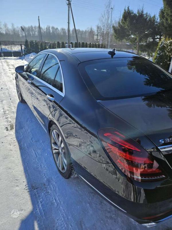 Melns Mercedes-Benz S 350 2019 Klaipėda, ar dzinēja tilpumu 2.93 L un nobraukumu 140 tūkst. km par 40000 €, foto 5 vietnē AUTOMOTO.COM.LV