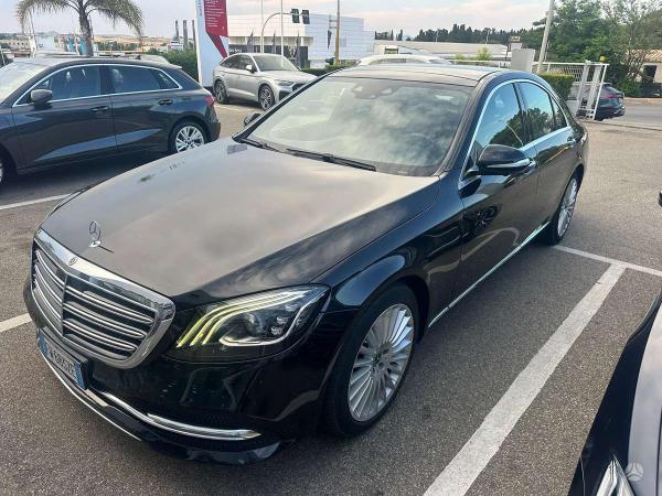 Melns Mercedes-Benz S 350 2019 Šauļi, ar dzinēja tilpumu 2.93 L un nobraukumu 170 tūkst. km par 32500 €, foto 1 vietnē AUTOMOTO.COM.LV