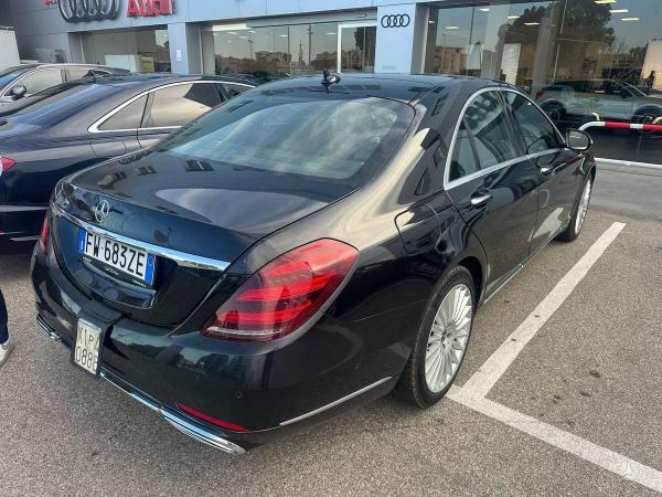 Black Mercedes-Benz S 350 2019 in Siauliai, with an engine capacity of 2.93 L and mileage of 170 thousand km for 28900 €, photo 6 on AUTOMOTO.COM.LV