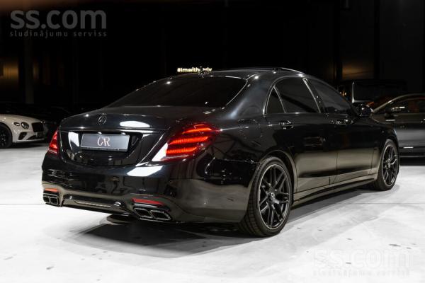 Melns Mercedes-Benz S 350 2020 Rīga, ar dzinēja tilpumu 3.00 L un nobraukumu 47 tūkst. km par 66000 €, foto 4 vietnē AUTOMOTO.COM.LV