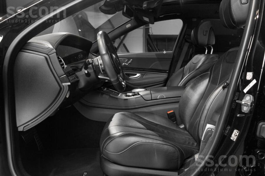 Melns Mercedes-Benz S 350 2020 Rīga, ar dzinēja tilpumu 3.00 L un nobraukumu 47 tūkst. km par 66000 €, foto 10 vietnē AUTOMOTO.COM.LV