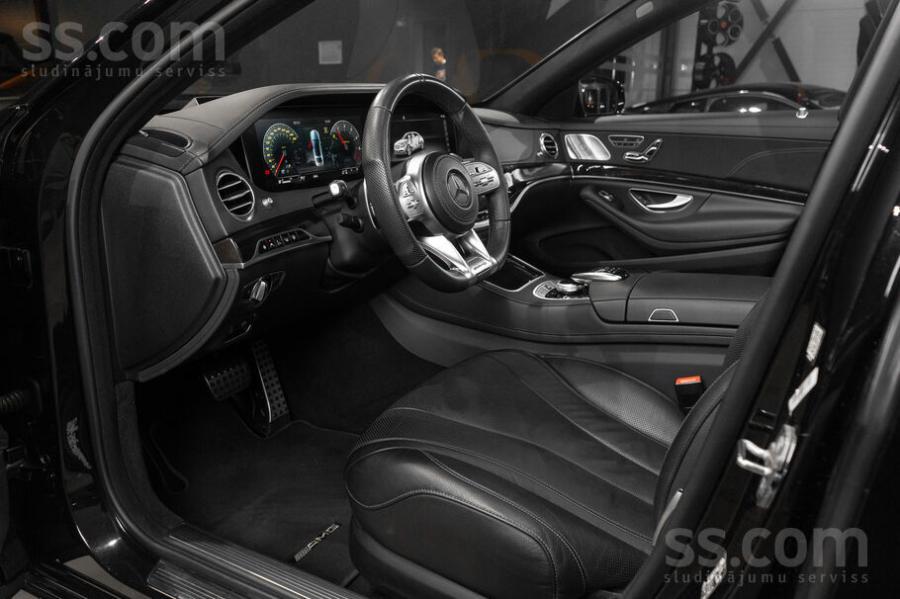 Melns Mercedes-Benz S 350 2020 Rīga, ar dzinēja tilpumu 3.00 L un nobraukumu 47 tūkst. km par 66000 €, foto 11 vietnē AUTOMOTO.COM.LV