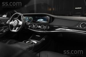 Melns Mercedes-Benz S 350 2020 Rīga, ar dzinēja tilpumu 3.00 L un nobraukumu 47 tūkst. km par 66000 €, foto 14 vietnē AUTOMOTO.COM.LV