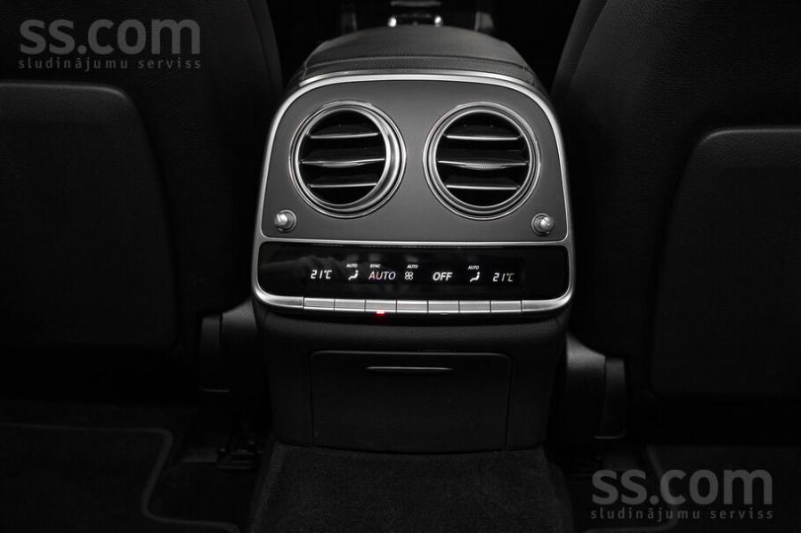 Melns Mercedes-Benz S 350 2020 Rīga, ar dzinēja tilpumu 3.00 L un nobraukumu 47 tūkst. km par 66000 €, foto 15 vietnē AUTOMOTO.COM.LV