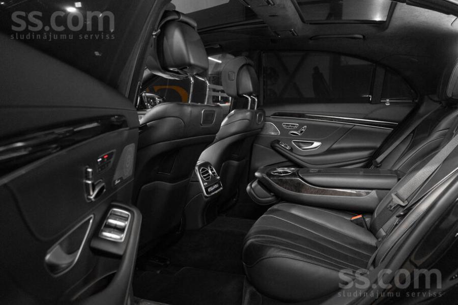 Melns Mercedes-Benz S 350 2020 Rīga, ar dzinēja tilpumu 3.00 L un nobraukumu 47 tūkst. km par 66000 €, foto 17 vietnē AUTOMOTO.COM.LV
