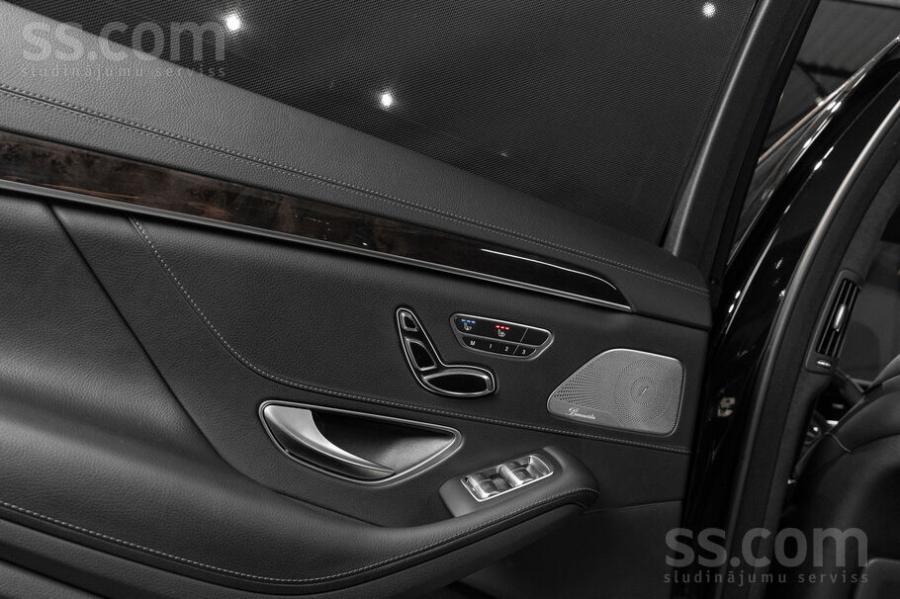 Melns Mercedes-Benz S 350 2020 Rīga, ar dzinēja tilpumu 3.00 L un nobraukumu 47 tūkst. km par 66000 €, foto 18 vietnē AUTOMOTO.COM.LV