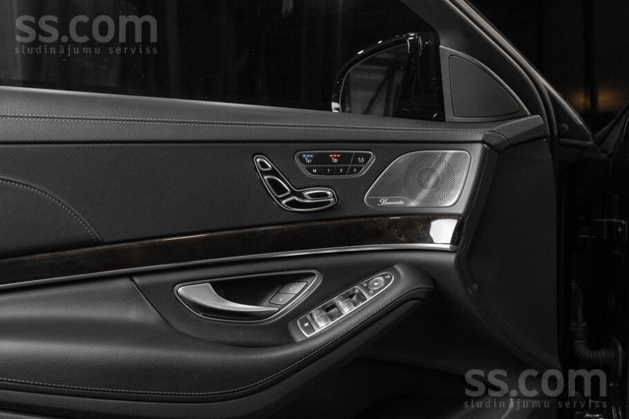 Melns Mercedes-Benz S 350 2020 Rīga, ar dzinēja tilpumu 3.00 L un nobraukumu 47 tūkst. km par 66000 €, foto 21 vietnē AUTOMOTO.COM.LV