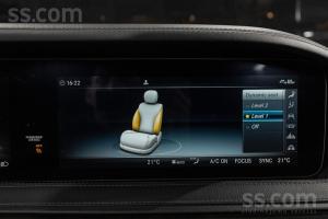 Melns Mercedes-Benz S 350 2020 Rīga, ar dzinēja tilpumu 3.00 L un nobraukumu 47 tūkst. km par 66000 €, foto 30 vietnē AUTOMOTO.COM.LV