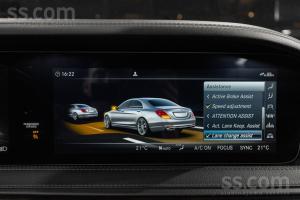 Melns Mercedes-Benz S 350 2020 Rīga, ar dzinēja tilpumu 3.00 L un nobraukumu 47 tūkst. km par 66000 €, foto 33 vietnē AUTOMOTO.COM.LV