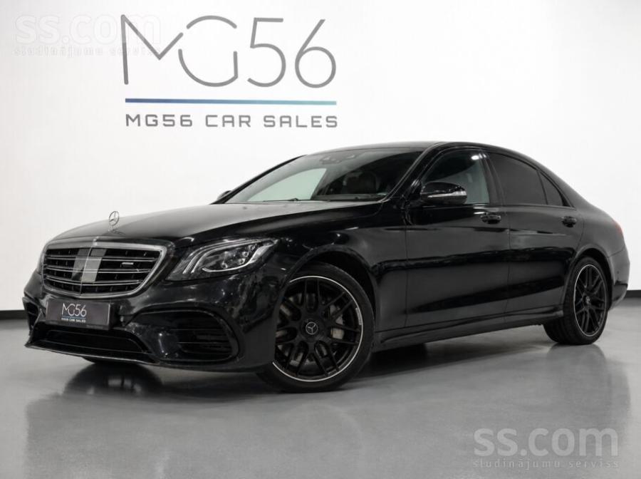 Melns Mercedes-Benz S 350 2020 Rīga, ar dzinēja tilpumu 2.90 L un nobraukumu 51 tūkst. km par 59990 €, foto 1 vietnē AUTOMOTO.COM.LV