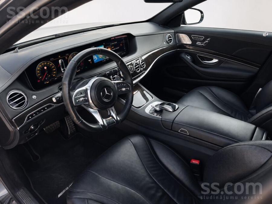 Melns Mercedes-Benz S 350 2020 Rīga, ar dzinēja tilpumu 2.90 L un nobraukumu 51 tūkst. km par 59990 €, foto 10 vietnē AUTOMOTO.COM.LV