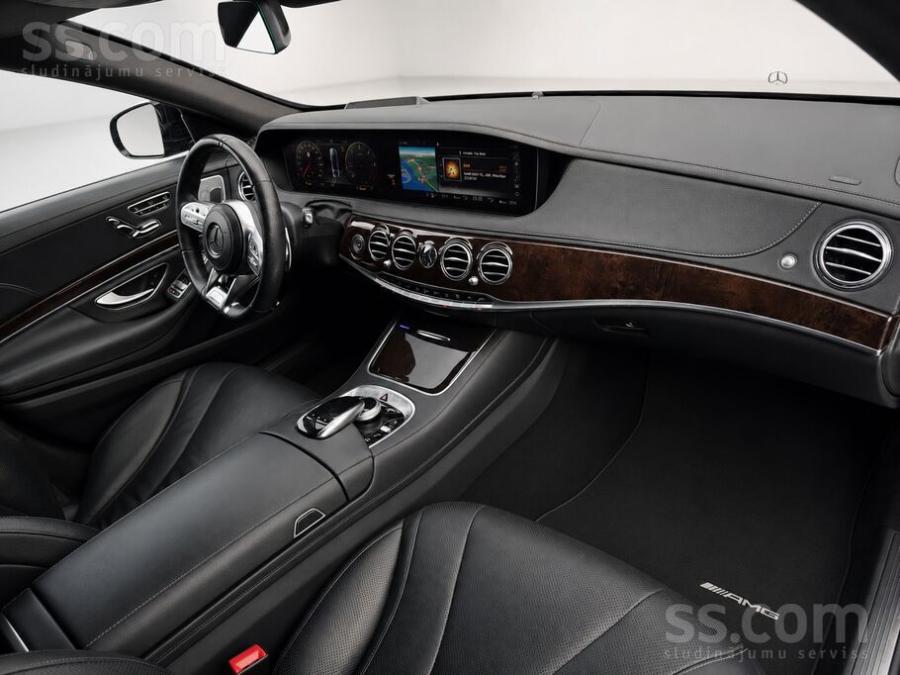 Melns Mercedes-Benz S 350 2020 Rīga, ar dzinēja tilpumu 2.90 L un nobraukumu 51 tūkst. km par 59990 €, foto 11 vietnē AUTOMOTO.COM.LV