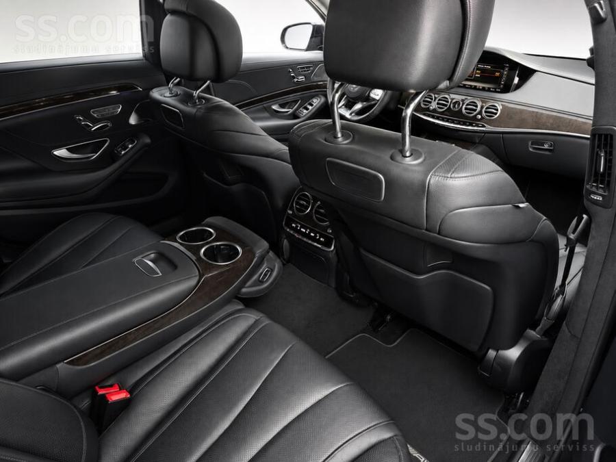 Melns Mercedes-Benz S 350 2020 Rīga, ar dzinēja tilpumu 2.90 L un nobraukumu 51 tūkst. km par 59990 €, foto 13 vietnē AUTOMOTO.COM.LV