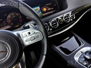 Melns Mercedes-Benz S 350 2020 Rīga, ar dzinēja tilpumu 2.90 L un nobraukumu 51 tūkst. km par 59990 €, foto 16 vietnē AUTOMOTO.COM.LV