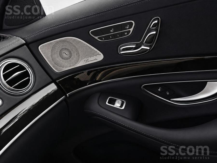 Melns Mercedes-Benz S 350 2020 Rīga, ar dzinēja tilpumu 2.90 L un nobraukumu 51 tūkst. km par 59990 €, foto 20 vietnē AUTOMOTO.COM.LV