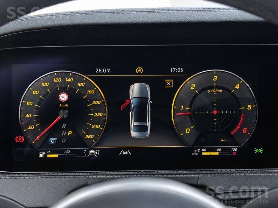Melns Mercedes-Benz S 350 2020 Rīga, ar dzinēja tilpumu 2.90 L un nobraukumu 51 tūkst. km par 59990 €, foto 23 vietnē AUTOMOTO.COM.LV