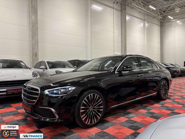 Melns Mercedes-Benz S 350 2021 Viļņa, ar dzinēja tilpumu 2.93 L un nobraukumu 184 tūkst. km par 61500 €, foto 1 vietnē AUTOMOTO.COM.LV