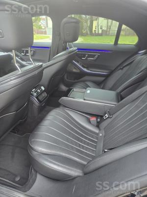 Melns Mercedes-Benz S 350 2021 Rīga, ar dzinēja tilpumu 3.00 L un nobraukumu 94 tūkst. km par 69900 €, foto 8 vietnē AUTOMOTO.COM.LV