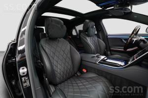 Melns Mercedes-Benz S 350 2025 Rīga, ar dzinēja tilpumu 3.00 L un nobraukumu 32 tūkst. km par 101900 €, foto 6 vietnē AUTOMOTO.COM.LV