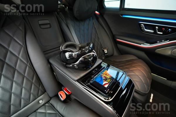 Melns Mercedes-Benz S 350 2025 Rīga, ar dzinēja tilpumu 3.00 L un nobraukumu 32 tūkst. km par 101900 €, foto 10 vietnē AUTOMOTO.COM.LV
